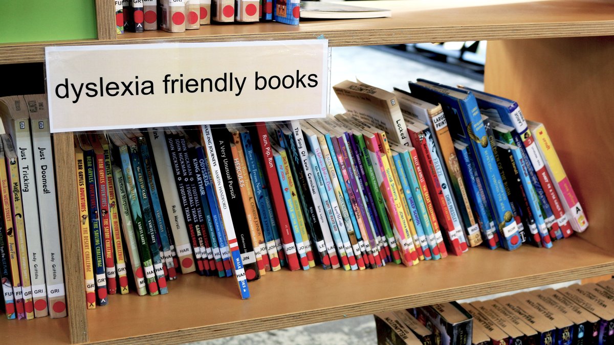 Dyslexia-friendly books